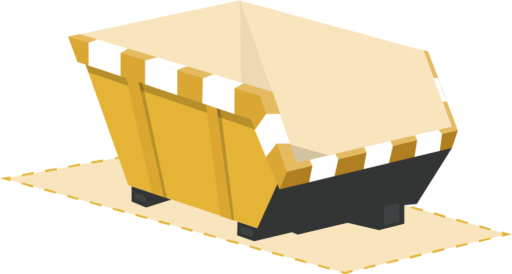 Grofvuil container 10m3 - Budgetcontainers